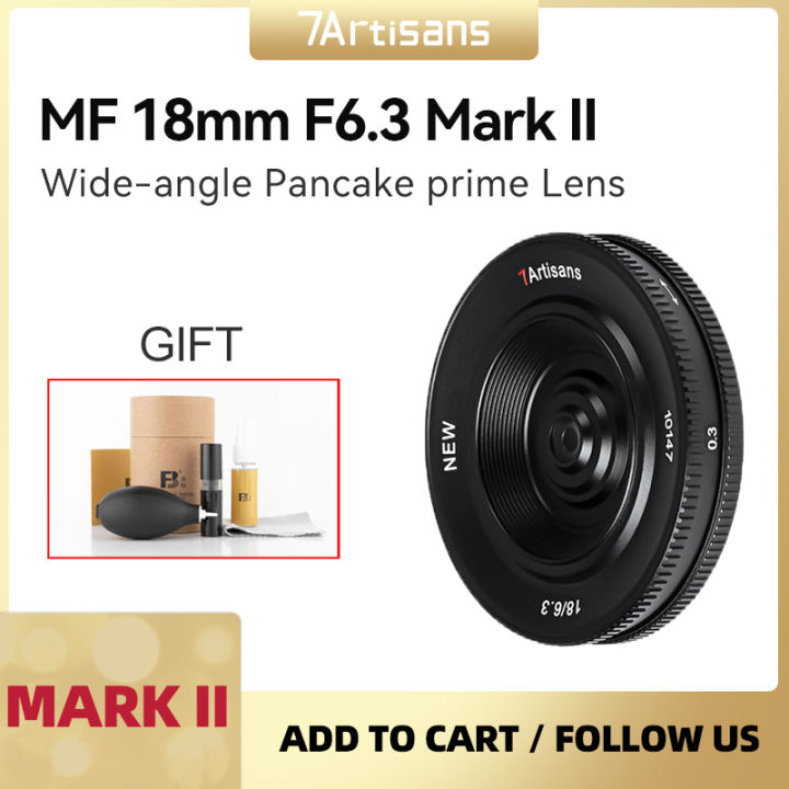 7artisans 7 artisans 18mm F6.3 Mark II Ultra-thin UFO Lens for Canon ...