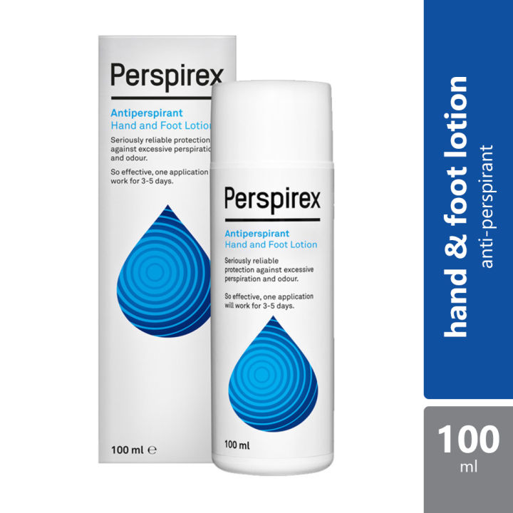 Perspirex Hand & Feet Lotion 100mL | protection against heavy foot ...