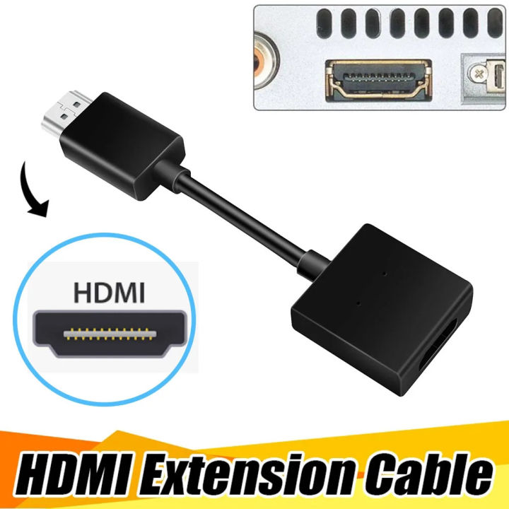 HDMI Extension Cable Male to Female Short HDMI 2.0 Extension Cable 4K ...