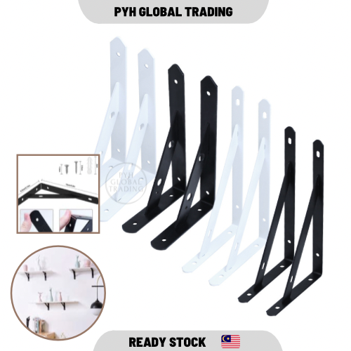 L Shape Wall Bracket DIY / Rak DIY L Shape/L Shape Shelf Bracket Rak ...