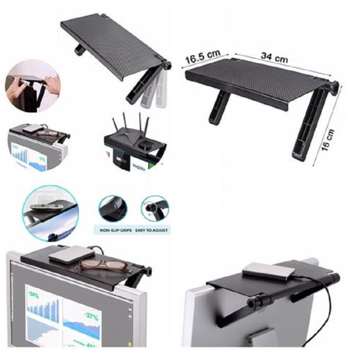TV Top Shelf Screen Shelf PC Monitor Screen Top Shelf TV Top Storage ...