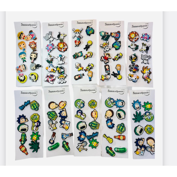 10pcs 1 set jibbit shoe charms | Lazada PH
