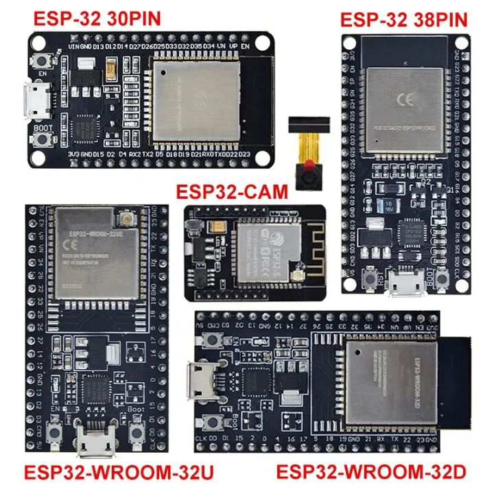 TZT ESP32 Development Board Wifi+Bluetooth Ultra-Low Power Consumption Dual Core ESP-32 ESP-32S ...