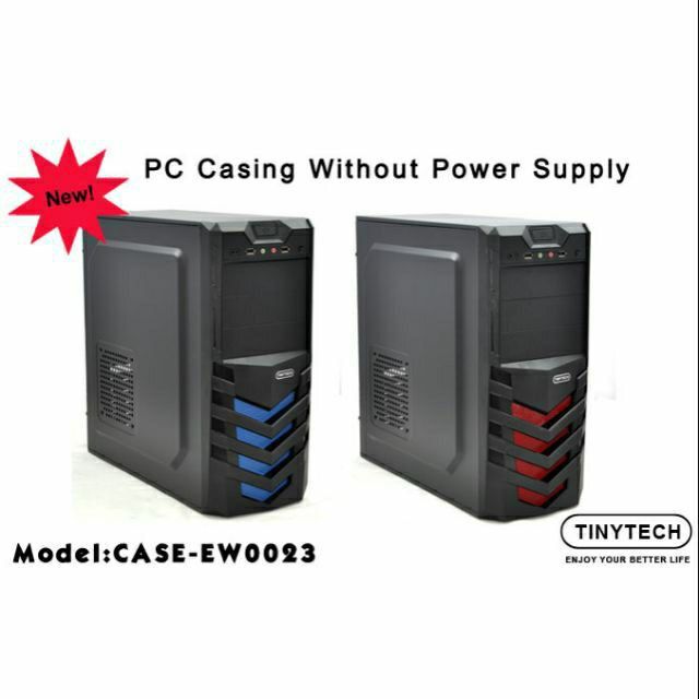 Desktop PC Casing Without Power Supply Model CASE- EW0023 ATX Casing | Lazada