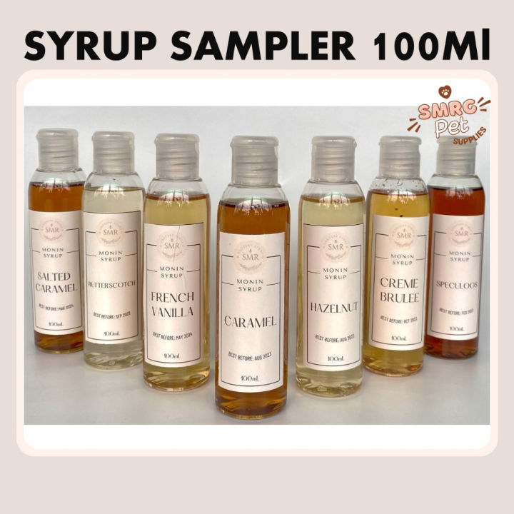 Monin /DV/ Torni Syrup Sample Sauce 100mL Frosted Mint Wildberry ...