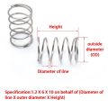304 Stainless Steel Compression Spring, Return Spring, Steel Wire ...