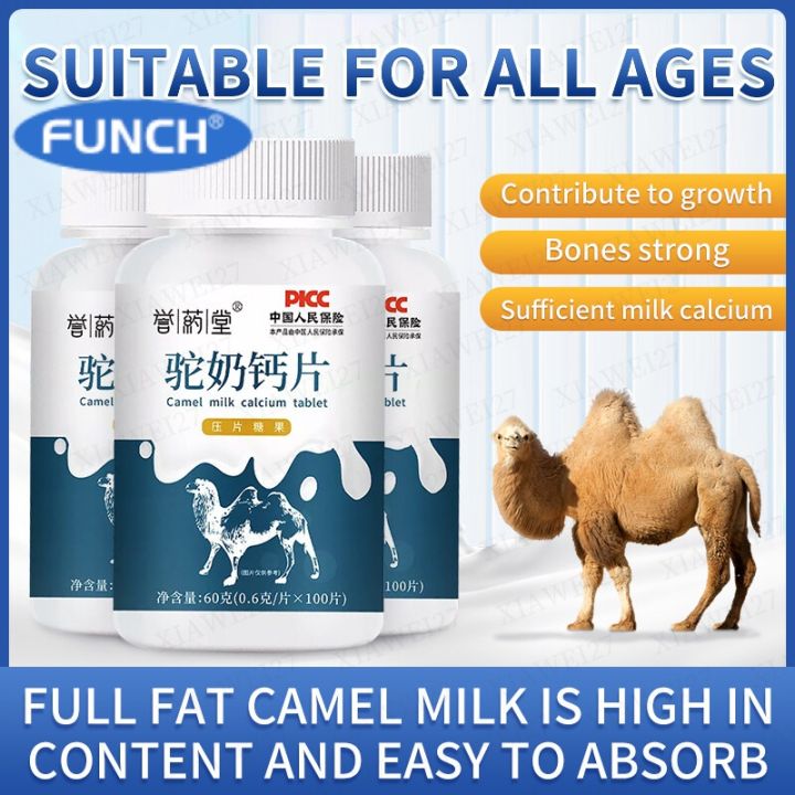Camel Milk Calcium Tablets Camel Milk Mineral Tablets Tablet Candy ...