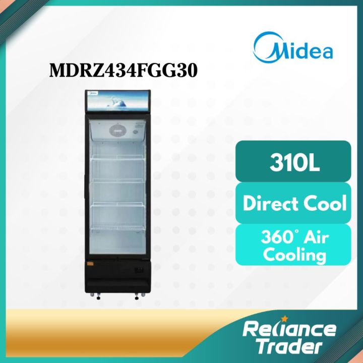 Morgan (280L) Showcase Display Chiller MCS-339 / Midea (310L) Showcase ...