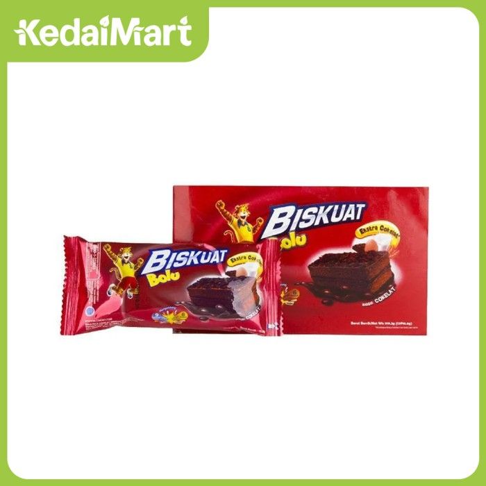 Biskuat Bolu Rasa Cokelat 16.6 Gram | Lazada Indonesia