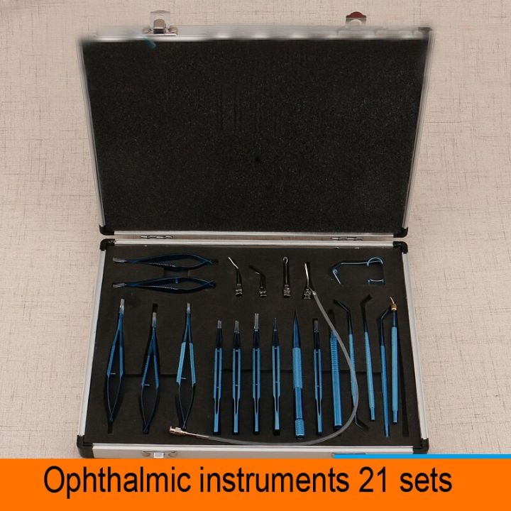 New Titanium Alloy Eye Ophthalmic Cataract & Intraocular Set Instrument ...