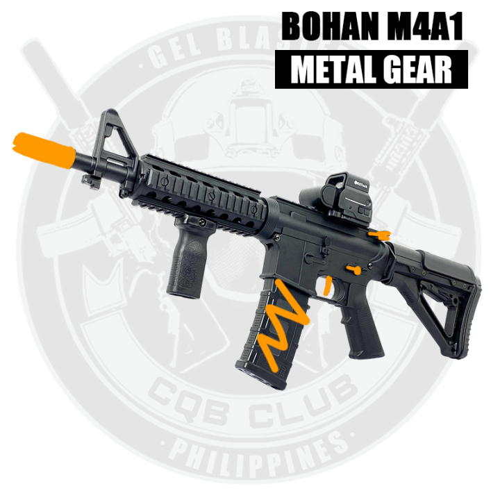 [CQB CLUB] BOHAN M4 V2 Metal Gear High End Gel Ball Blaster Blowback ...