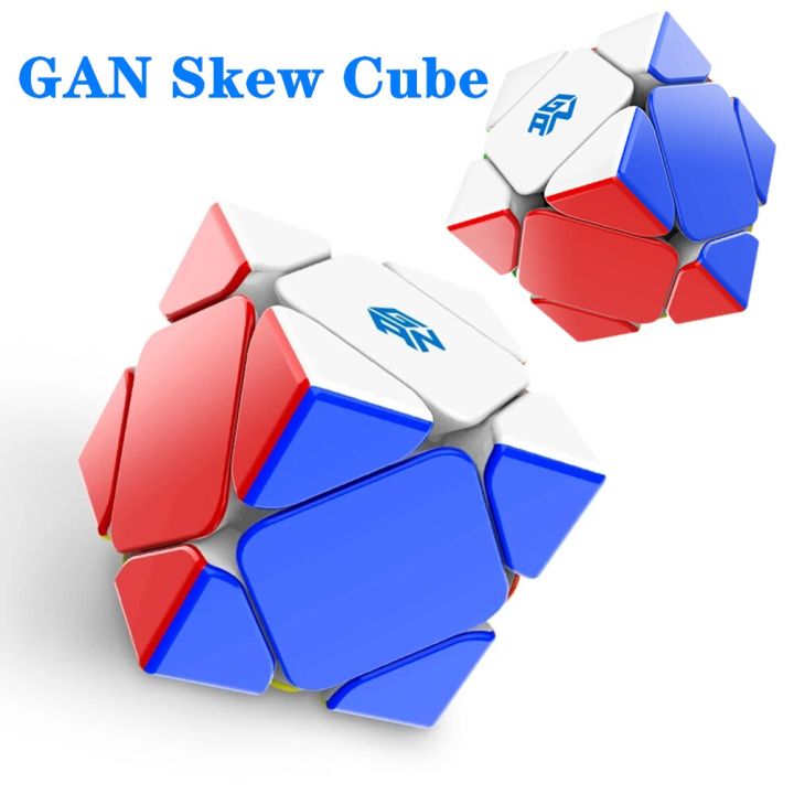 (Super Fan) 2020 GAN Magnetic Skew Cube 3x3 Speed Cube GAN Skewb M ...