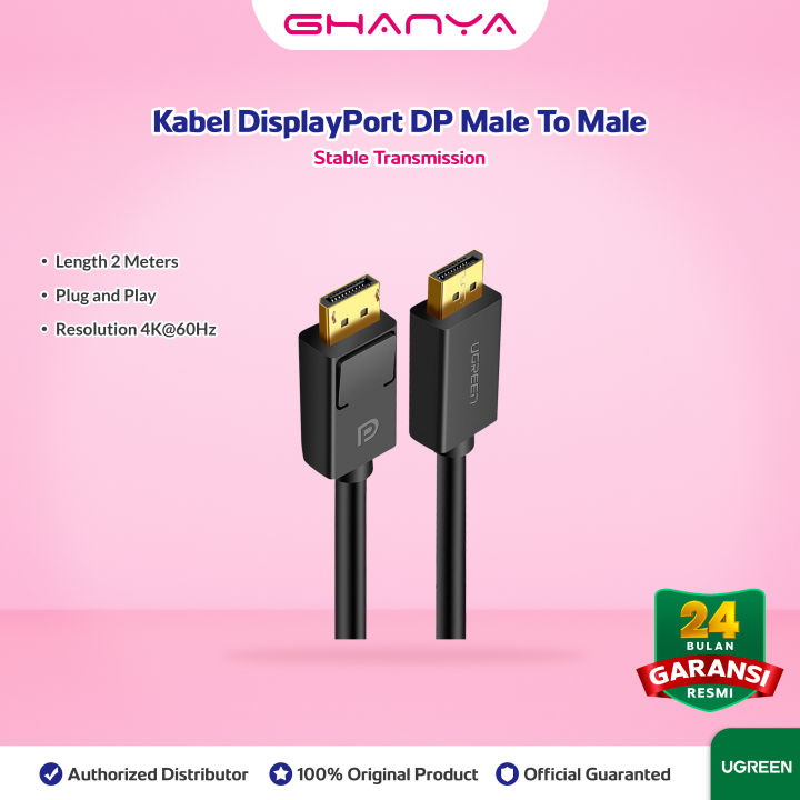 UGREEN Kabel DisplayPort Kabel Display Port DP Male To Male Support 3D ...