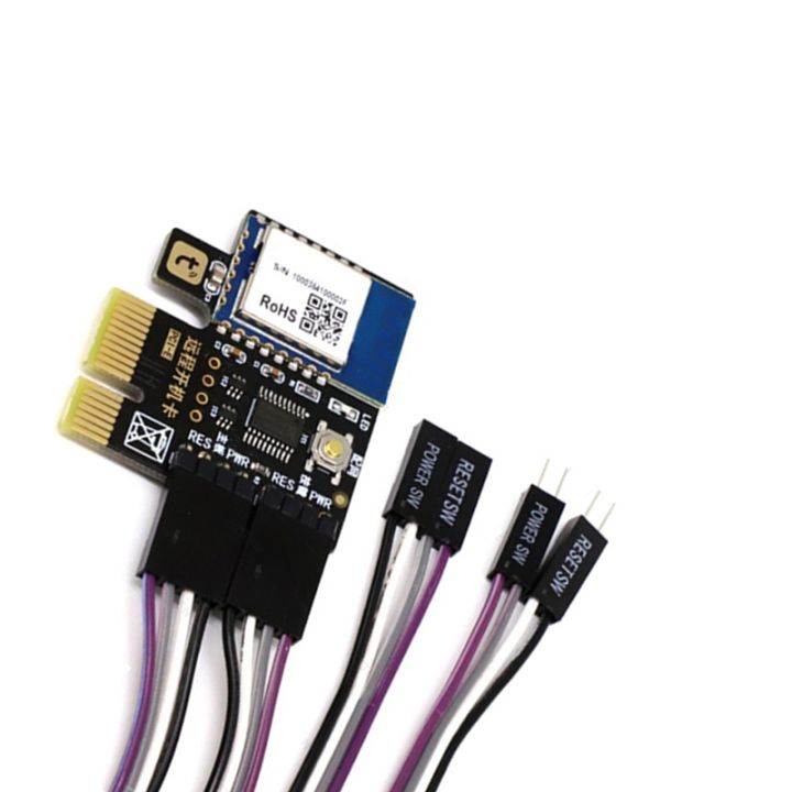 Tuya Wifi Computer Power Reset Switch PCIe Card for PC Destop Computer ...