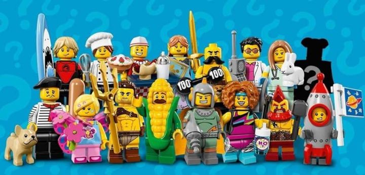 Lego 71018 Series 17 Collectable Minifigures (Surfer Corn Veterinarian ...