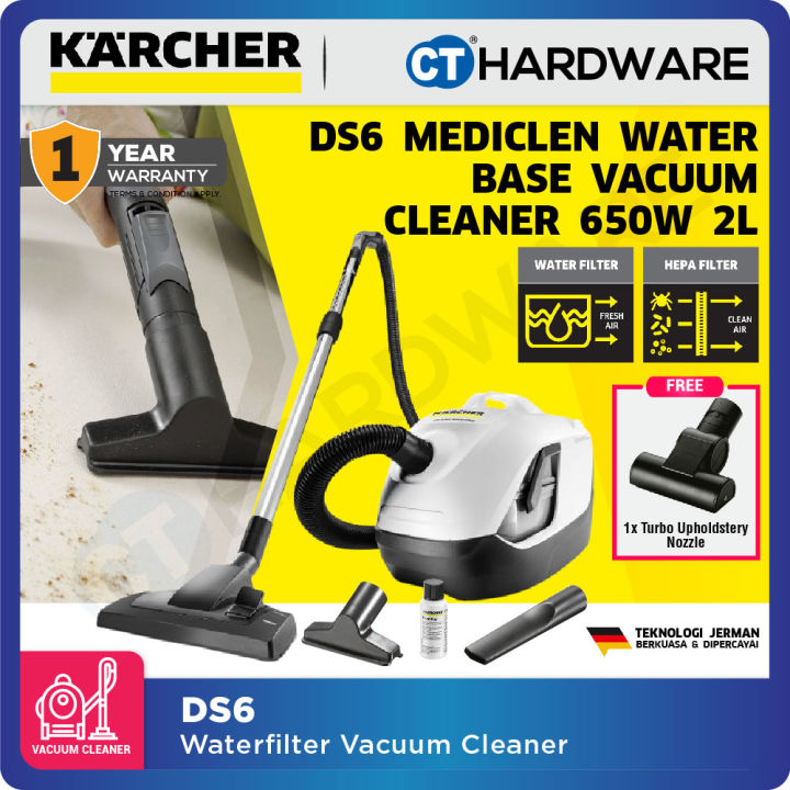 Karcher DS 6 Mediclean Water Base Water filter Vacuum Cleaners 650W ...