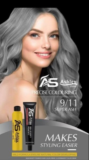 Ashley Shine High Density Pigments Keratin Amino Acids Hair Color Dye ...