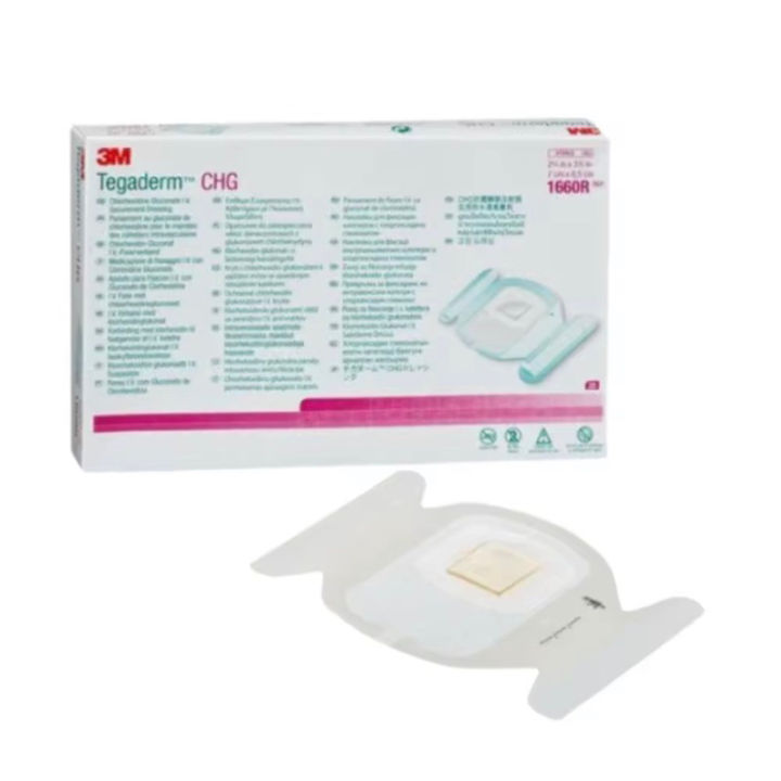 แท้ 💯 3M Tegaderm CHG (ราคาต่อ 1 แผ่น) 1660R /1657R /1658R แผ่นยึดตรึง ...