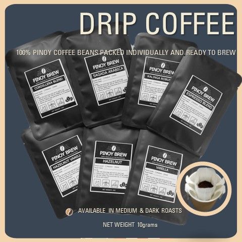 Pinoy Brew Drip Coffee - Individually Packed | Lazada PH