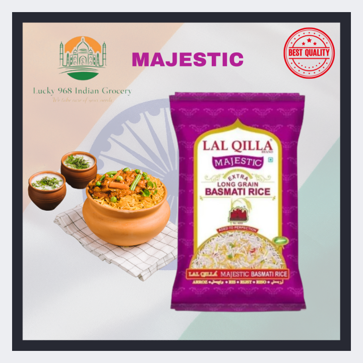 LAL QILLA MAJESTIC (1KG) / LONG GRAIN / BIRIYANI / BIRIYANI RICE ...