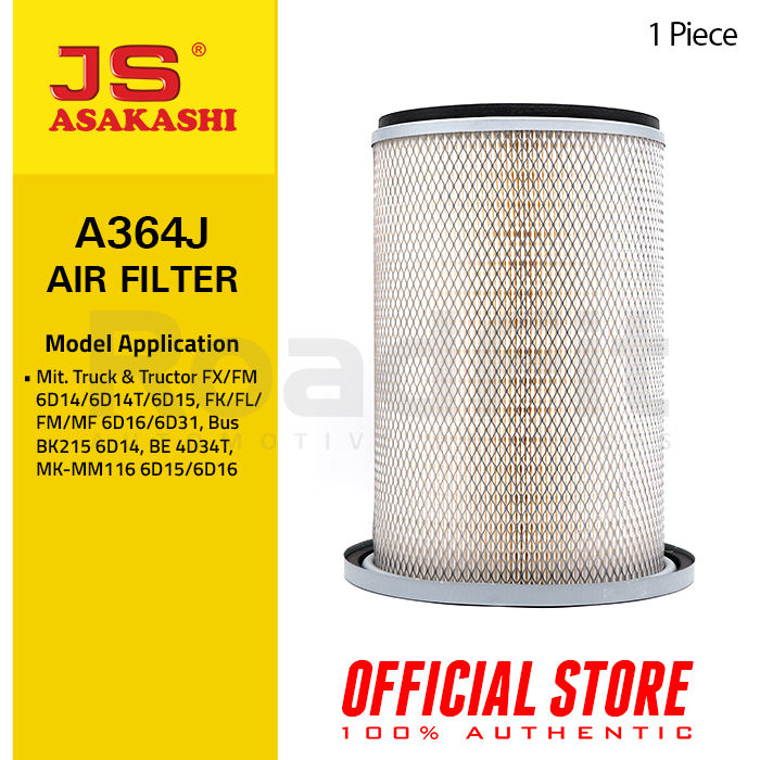 RoadFit JS Air Filter A364J for Mitsubishi Truck & Tractor FX/FM 6D14 ...