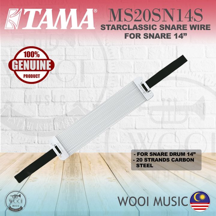 Tama MS20SN14S Starclassic Snappy Snare Wires for Snare Drum 14" | Lazada