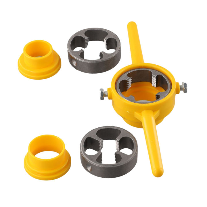 6pcs Pvc Thread Tool Maker 1/2 3/4 Inch NPT Thread Manual Pipe Threader ...