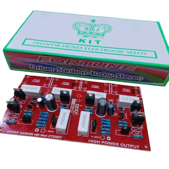 DRIVER power 400watt stereo Amplifier | Lazada Indonesia