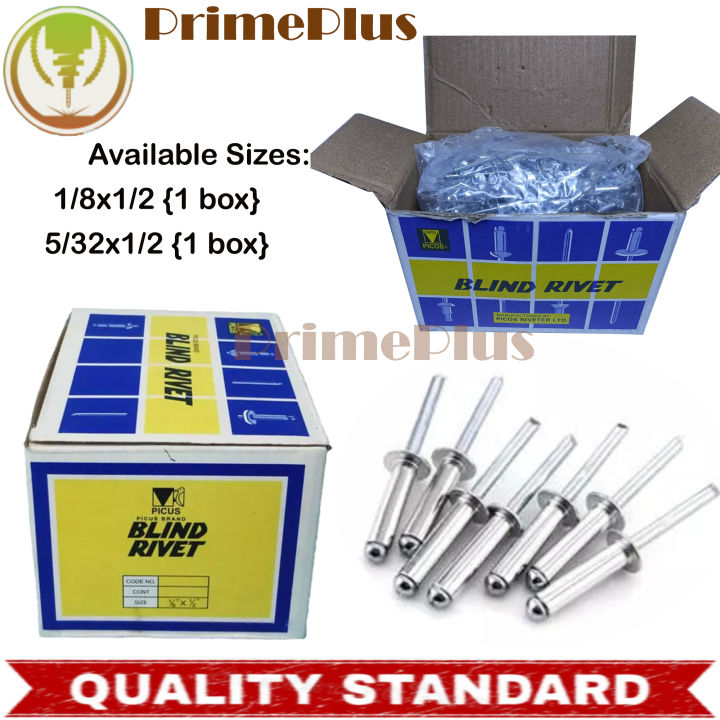 Blind Rivet BEST Quality {Sold per box} | Lazada PH