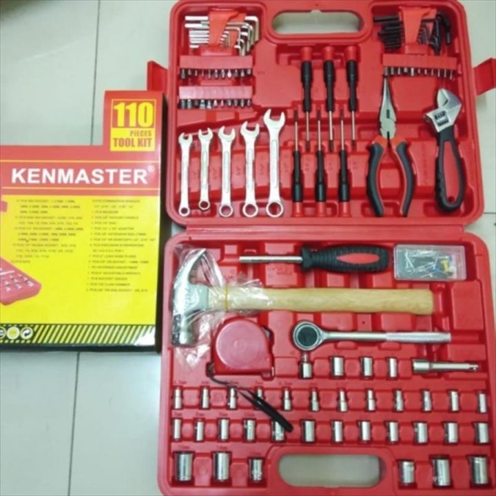 LENGKAP KENMASTER KUNCI SOK SET 110 Tool KIT toolkit KUNCI SOK SET ...