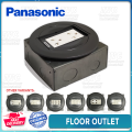 PANASONIC Floor Outlet with Grounding And Safety Shutter | Lazada PH