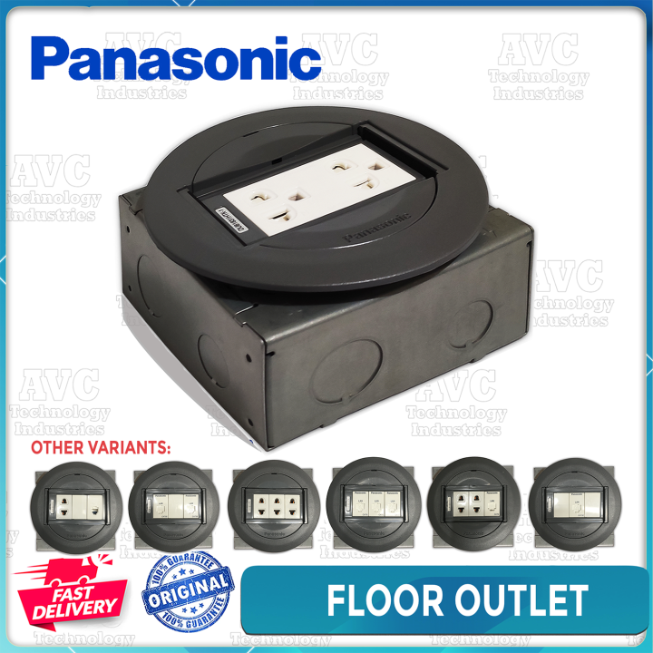 PANASONIC Floor Outlet with Grounding And Safety Shutter | Lazada PH