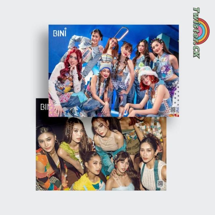 8pcs BINI Posters Living Photo Painting Wall Art Picture Star Posters ...