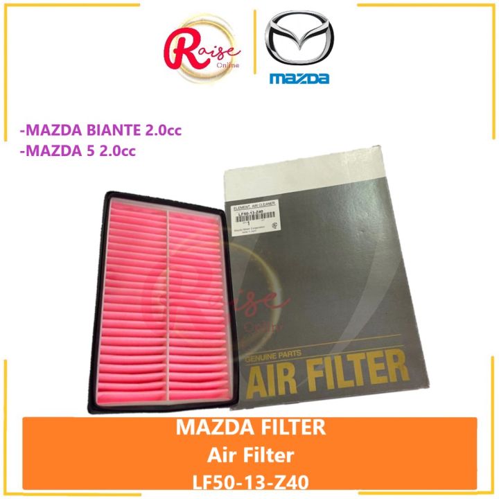 MAZDA BIANTE MAZDA 3 MAZDA 5 2.0 ( WITHOUT SKYACTIV ) AIR FILTER LF50 ...