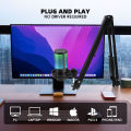 Kusky Me6D RGB USB Mic Condenser Gaming microphone for videoke live ...