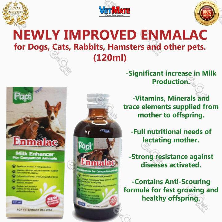 NEWLY IMPROVED Papi Enmalac Milk Enhancer for Nursing and Pregnant Dogs ...