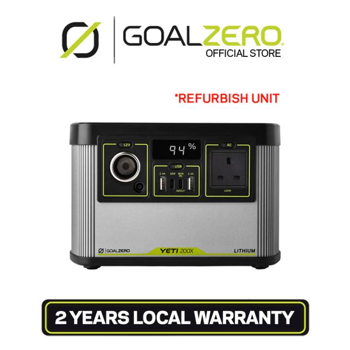 *Refurbish Unit* Goal Zero YETl 200X Lithium Portable Power Station (MY ...