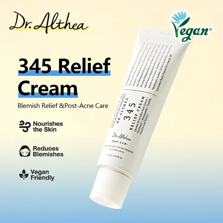 Ready Stock Dr. Althea 345 Relief Cream Facial Moisturizer Lotion Serum ...
