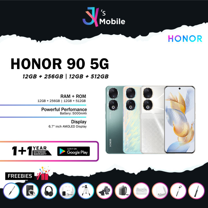 Honor 90 5G (12GB RAM 512GB ROM) - Original HONOR Malaysia | Lazada