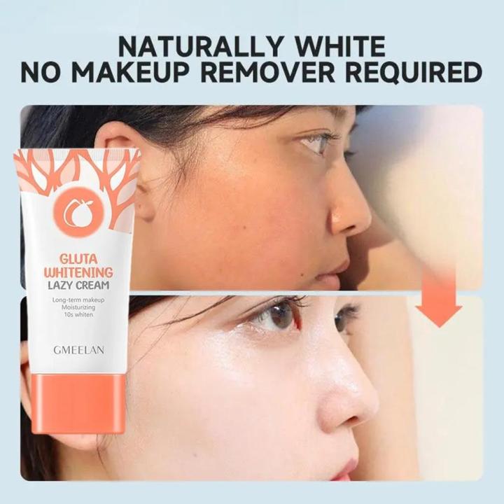 GMEELAN Gluta Whitening Cream Facial Cream Lazy Cream Cream BB X4A0 ...