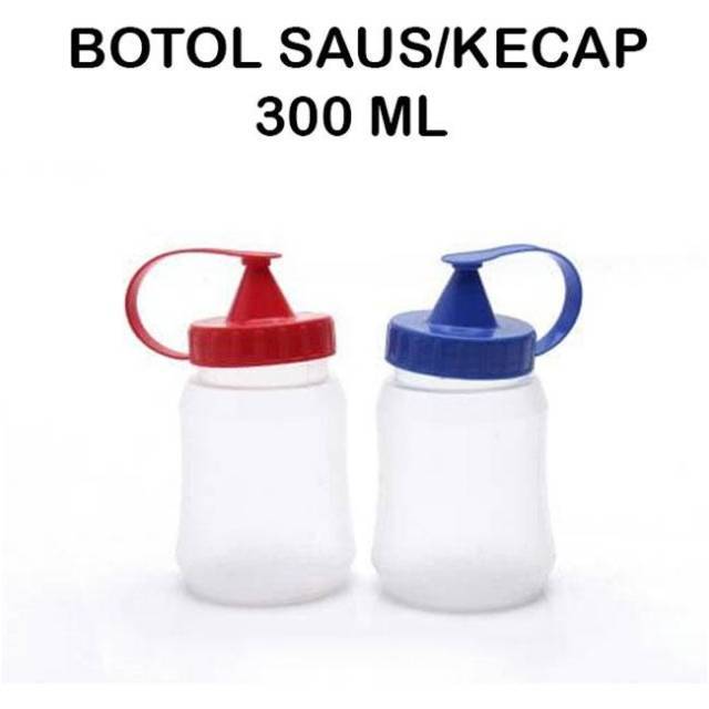 Botol Kecap 300ml / Botol Plastik 300ml / Botol Saus DLL ukuran 300ml ...