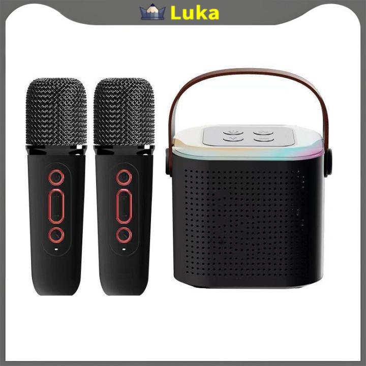 Mini Karaoke Machine for Kids,Portable Bluetooth Speaker with 2 ...