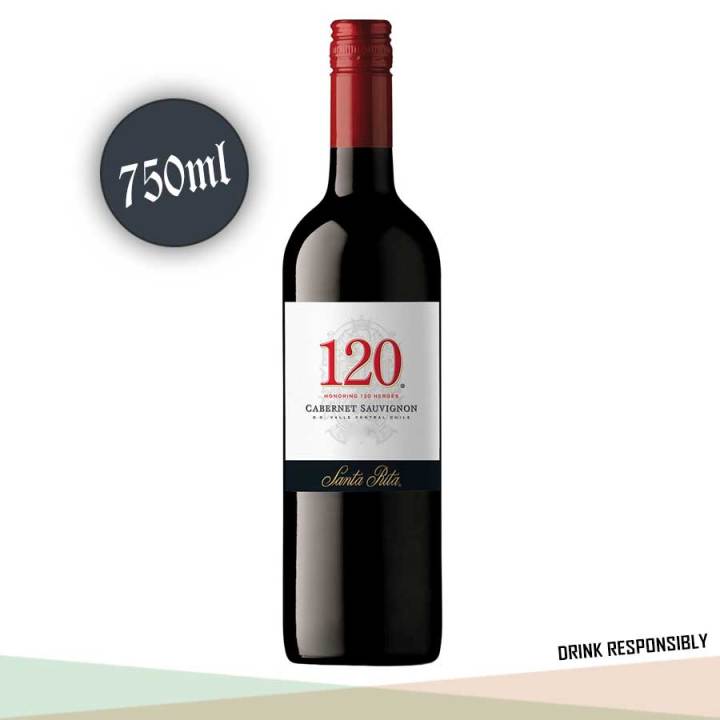 Santa Rita 120 Cabernet Sauvignon Red 750mL | Lazada PH