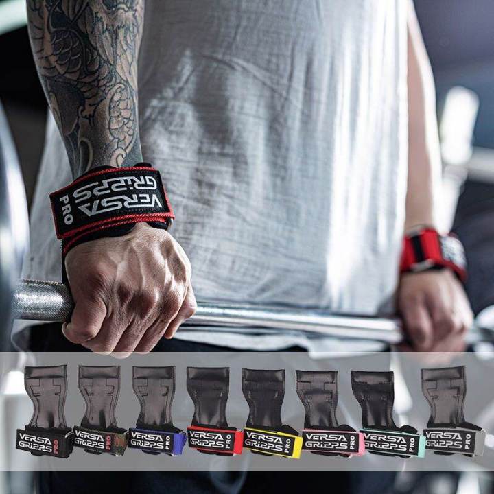 VERSA GRIPPS PRO Palm Usa Fitness Hard Pull Booster Belt Bodybuilding ...