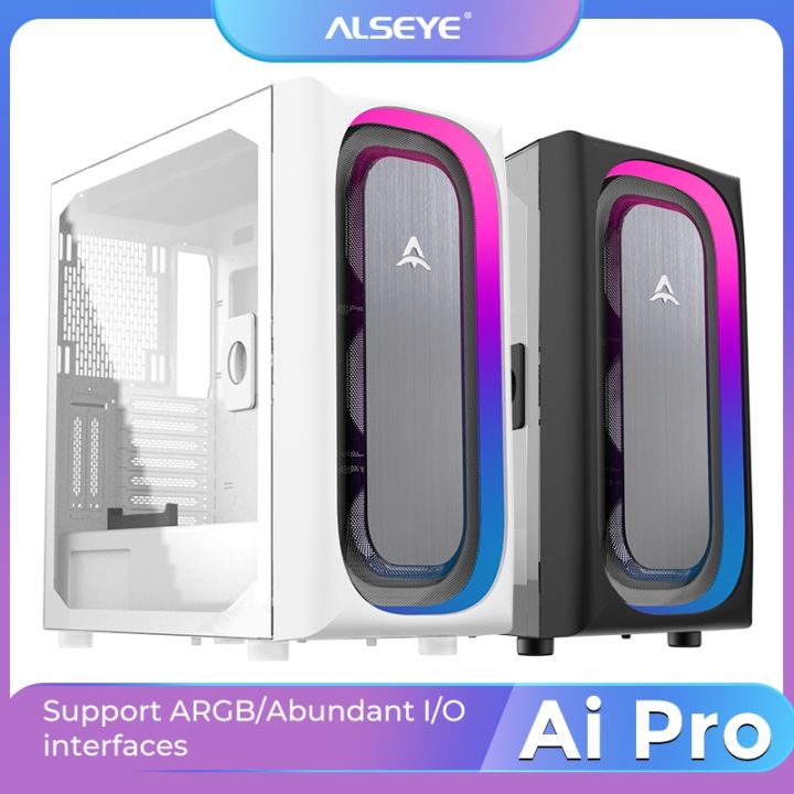 Alseye Ai Pro Miditower Computer Case TYPE-C USB 3.0 (Just Case,Without ...