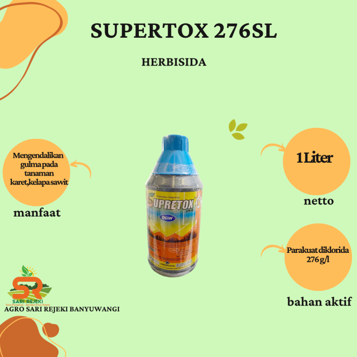 SUPERTOX 276SL 1LITER HERBISIDA PARAKUAT | Lazada Indonesia