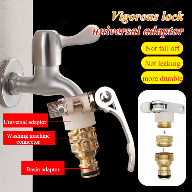 Universal Hardware Accessory Standard Joint Washing Machine Faucet lock ...