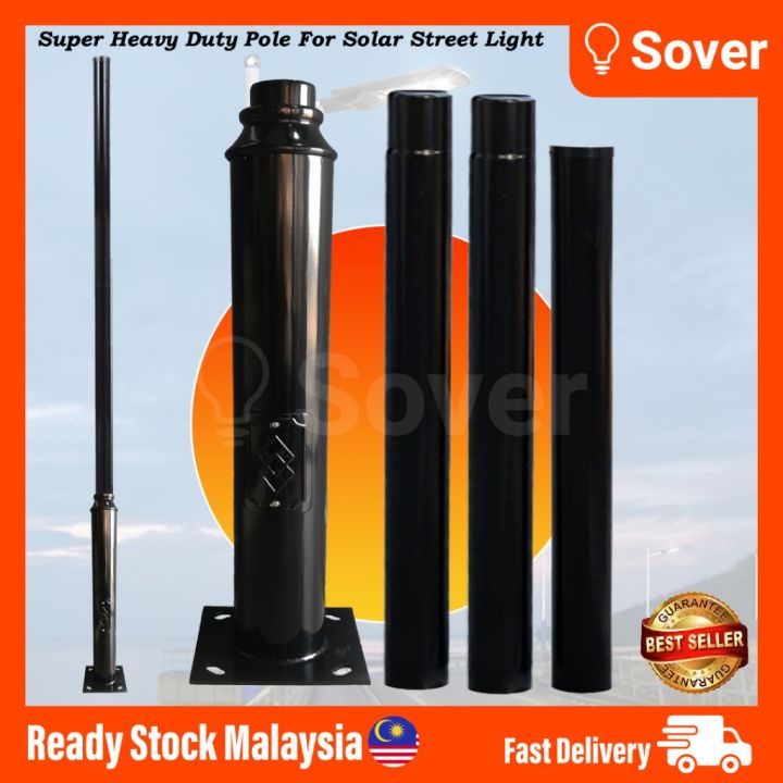 Super heavy Duty outdoor street light pole 2 meters to 6 meters light pole spliced street light ...