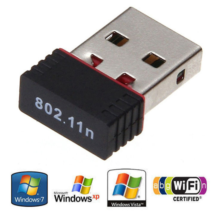 USB Wifi Adapter 802.11n Antenna 150Mbps USB Wireless Receiver Dongle ...