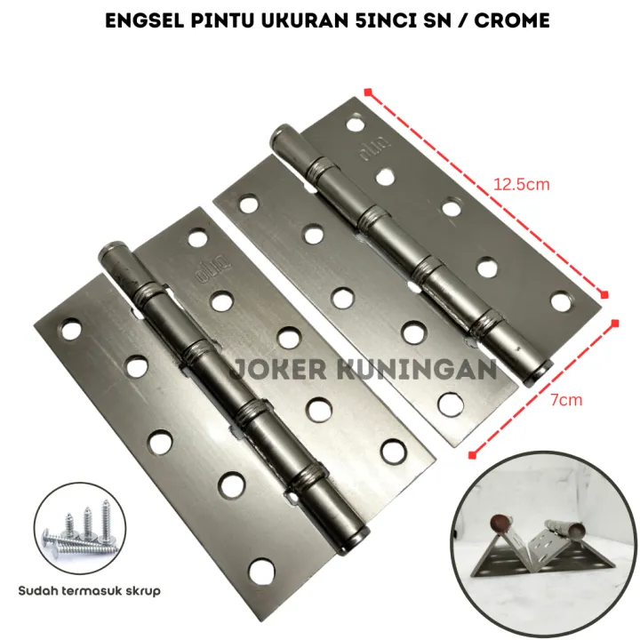 Engsel pintu 5inci Engsel pintu rumah engsel pintu kayu Engsel 5 inch ...